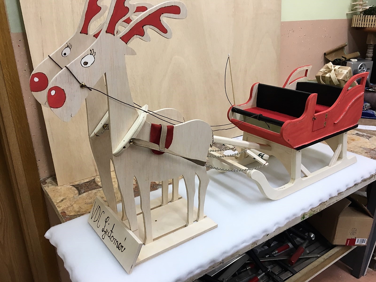 božične sani | VDC Murska Sobota